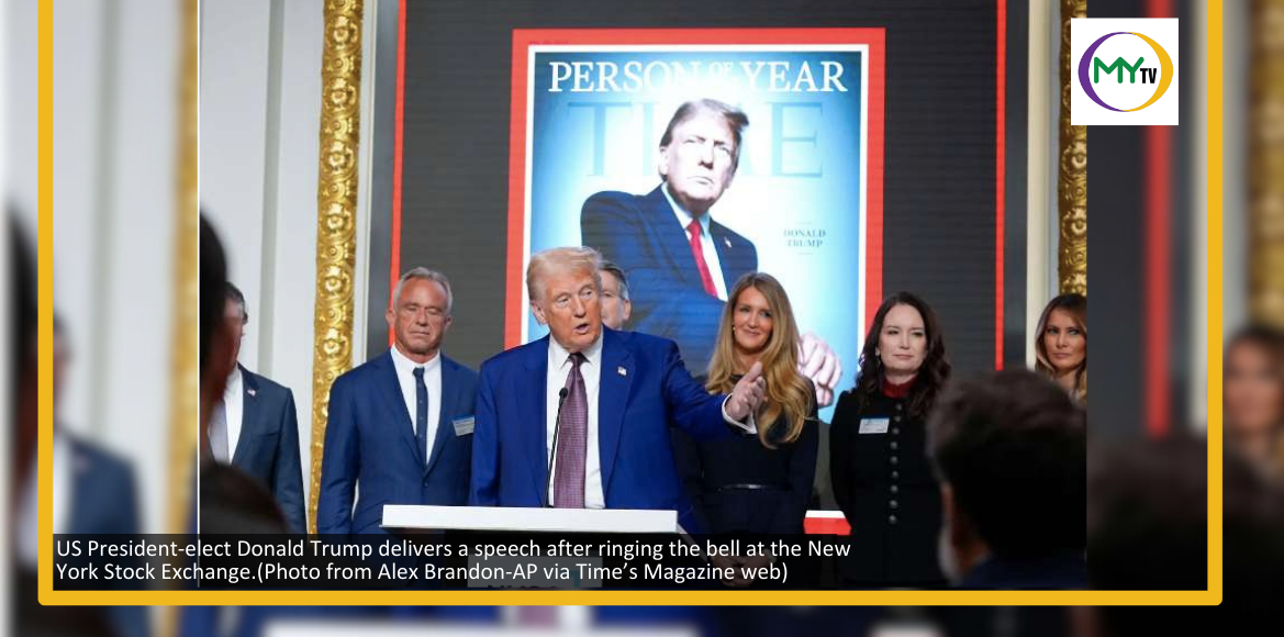 Trump named Time’s 2024 Person of the Year | International News | MYTV