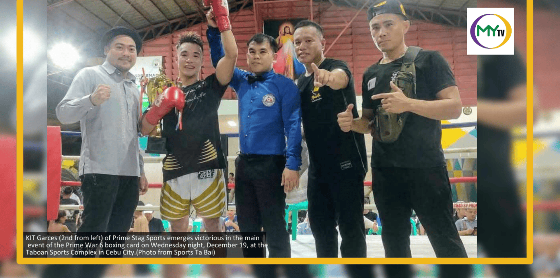 Garces scores KO win in Prime War 6 boxfest | MyTV Articles